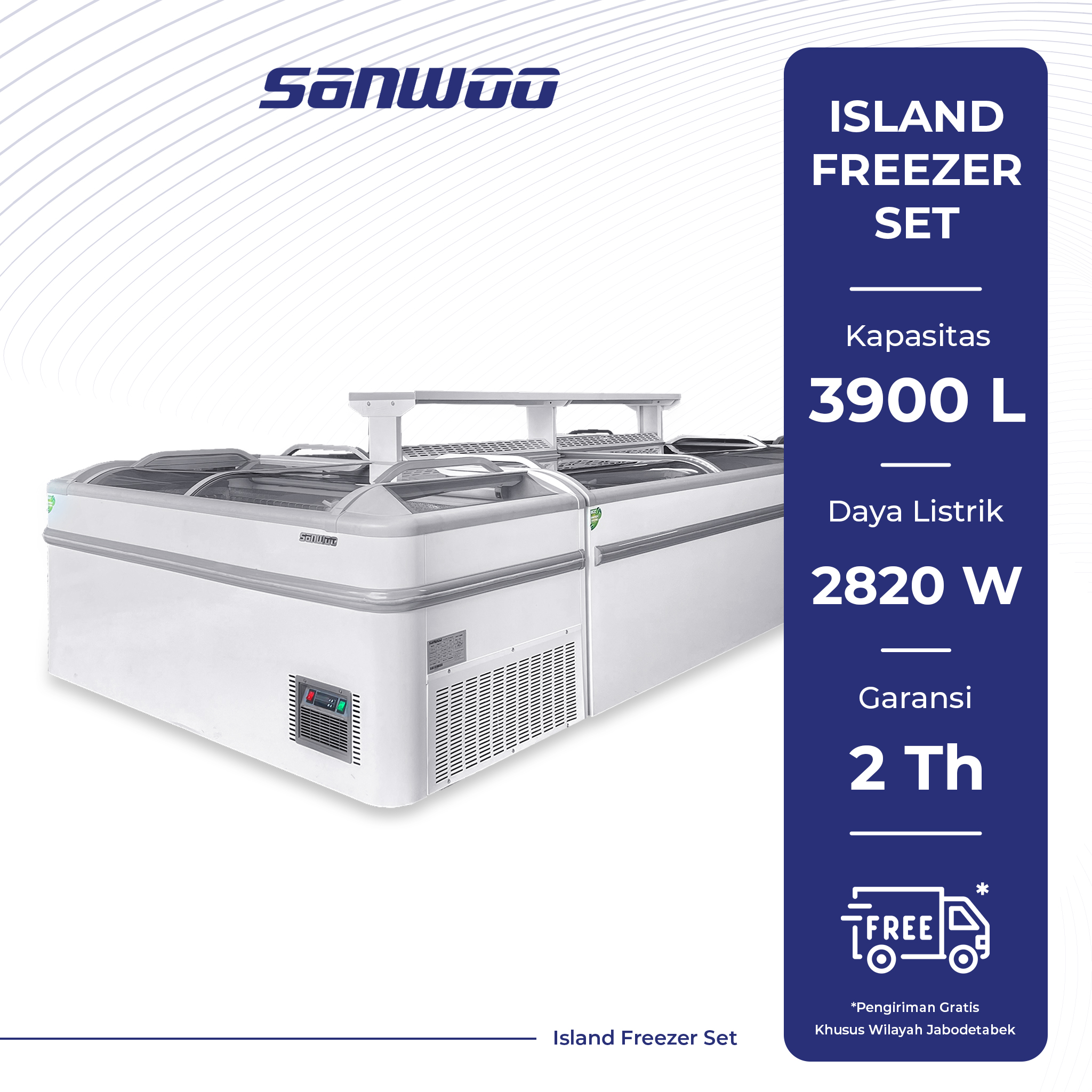 Island Freezer Set